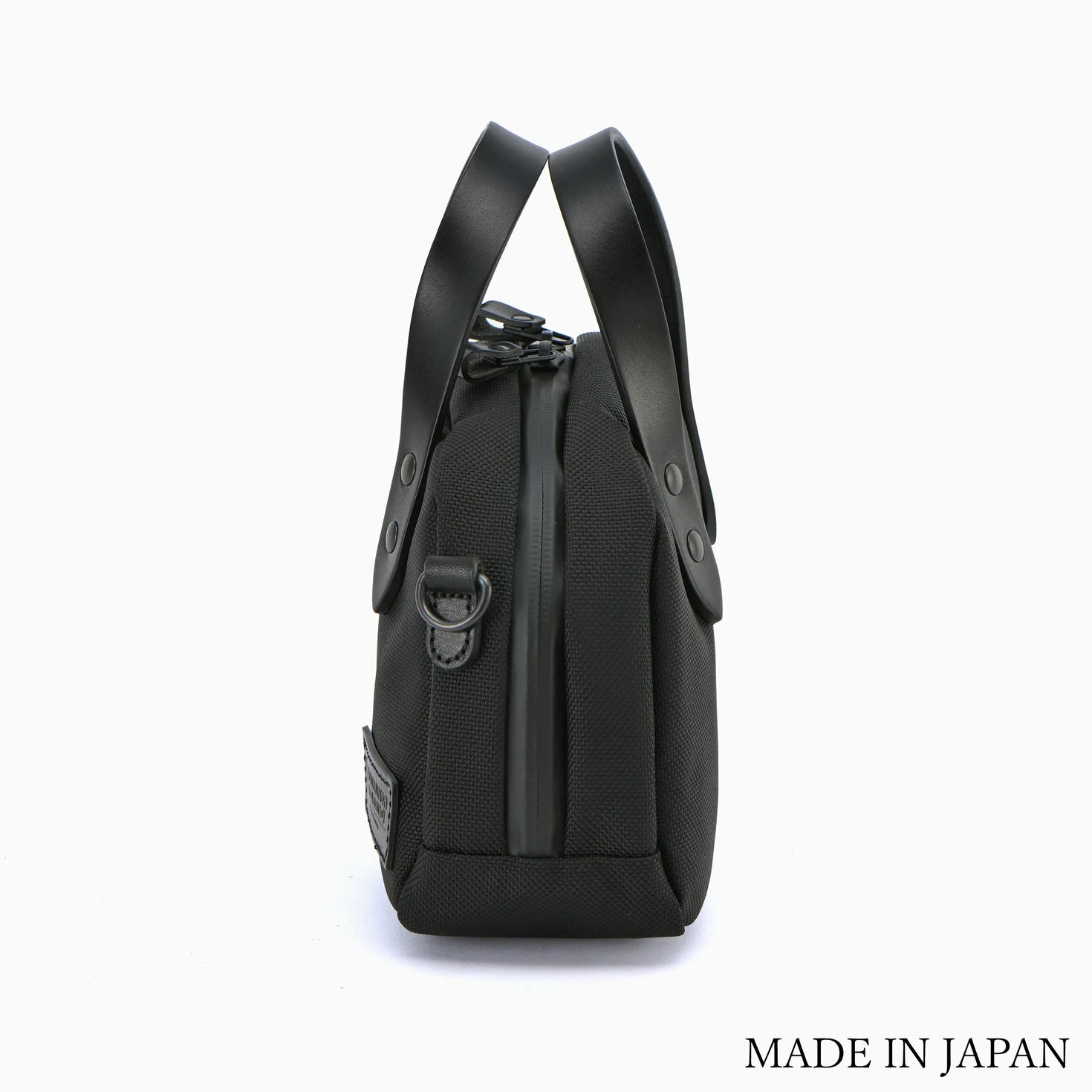 ミニボストン×栃木レザーハンドル｜ファスナー付きで安心｜コーデュラ（R）【comame [コマメ]｜コーデュラ（R）】 – カワニシカバン - 愛されるものづくり